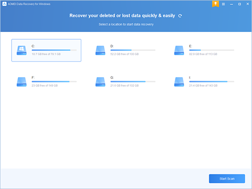 AOMEI Data Recovery - Recover All Deleted/Lost Data for Windows & iPhone