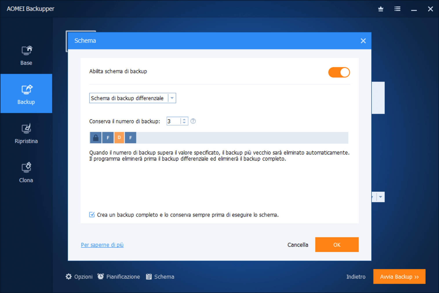 AOMEI Backupper Screenshot