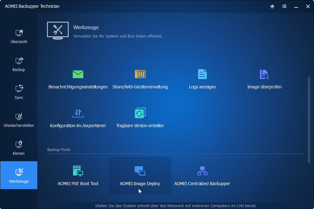 Backup- & Disaster Recovery-Lösungen für Unternehmen | AOMEI Backupper