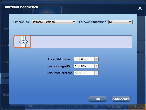 Wie kann man Dell/HP/Lenovo OEM-Partition auf SSD in Windows 7/8/10 klonen?
