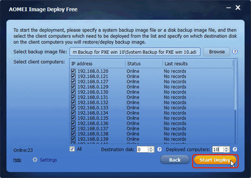 Best Deployment Tool for Windows 10 – AOMEI Image Deploy