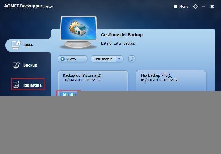 Perché e come ripristinare Windows Server 2008 R2 alla data precedente