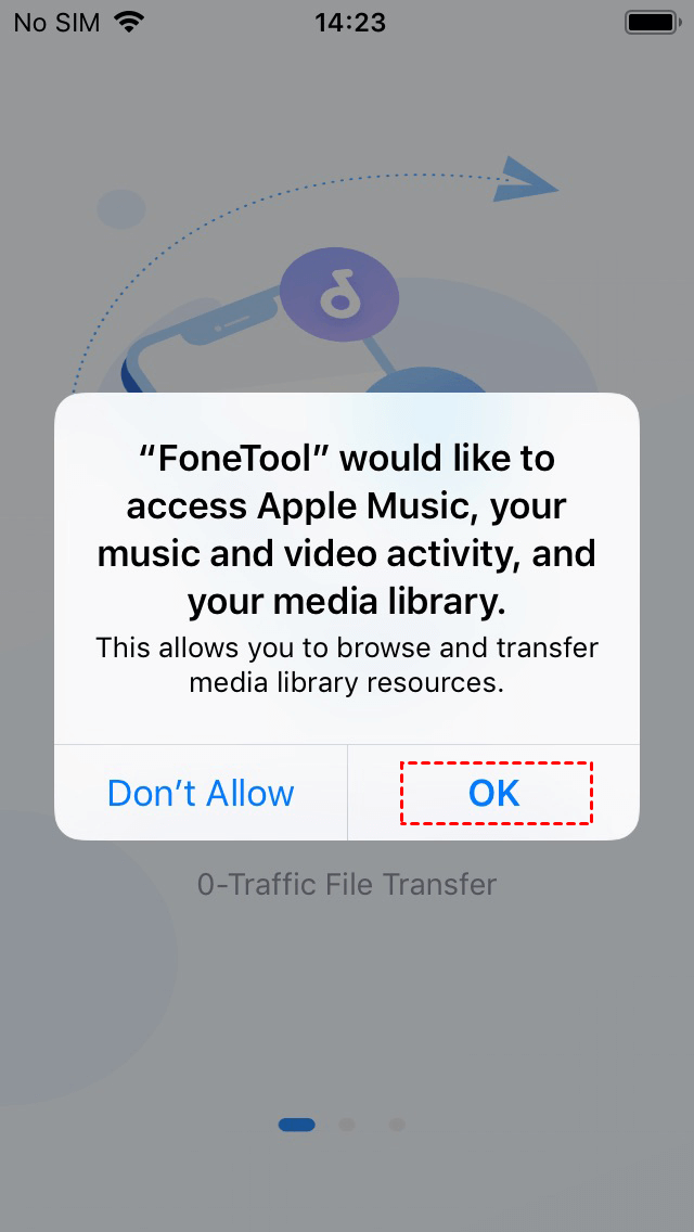 How to transfer data between two iPhones through FoneTool?
