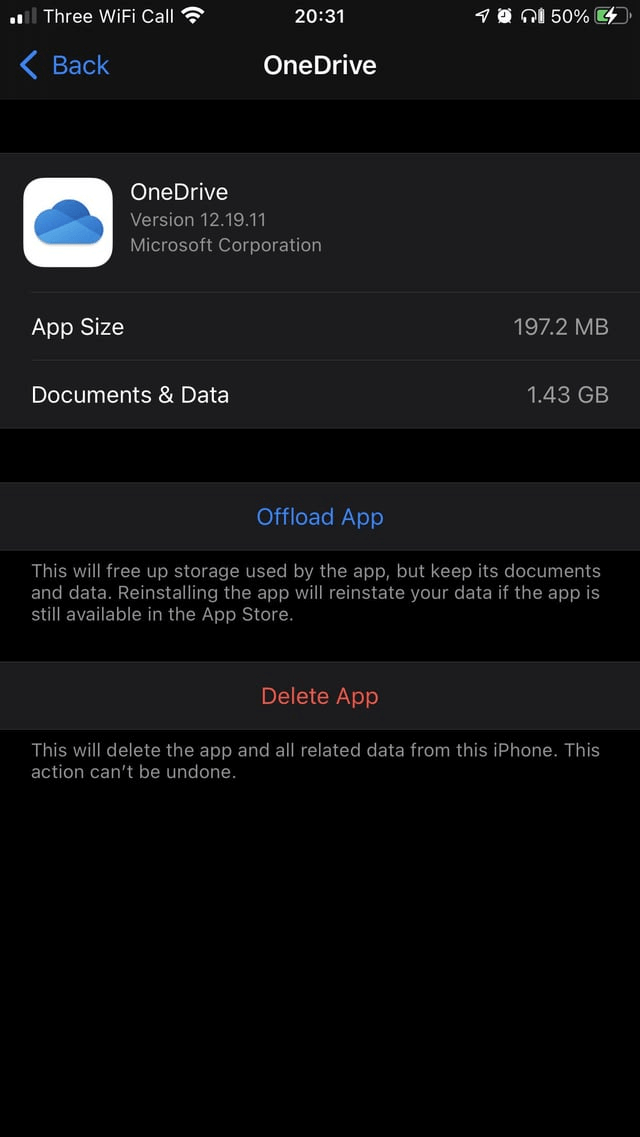Why Does OneDrive Take up So Much Space on iPhone/iPad?