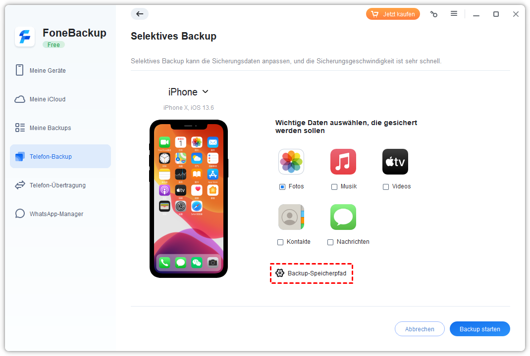 Wie kann man Daten auf Apple-Geräten sichern?