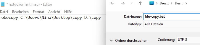 Dateien automatisch in einen anderen Ordner verschieben: was tun?