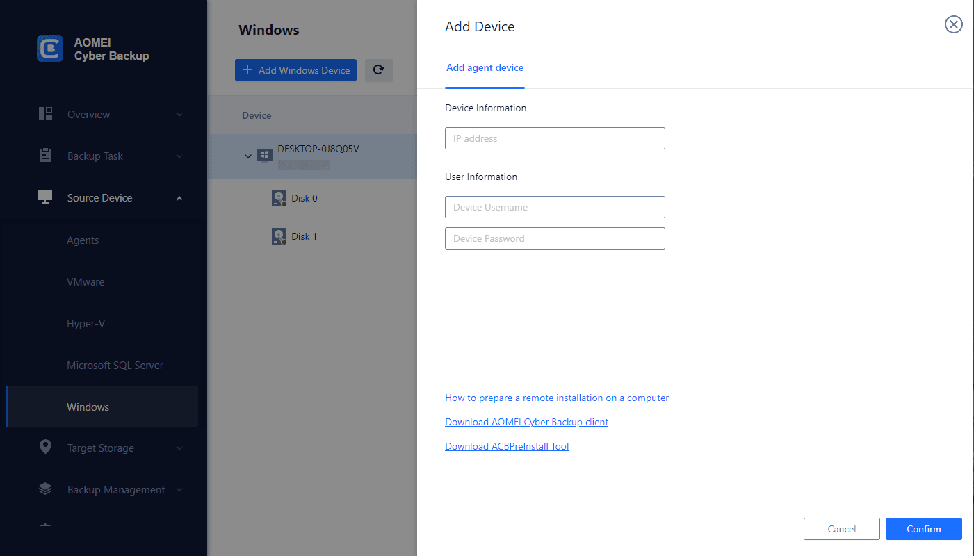 Create and Manage Client Computer Backups on Windows Server
