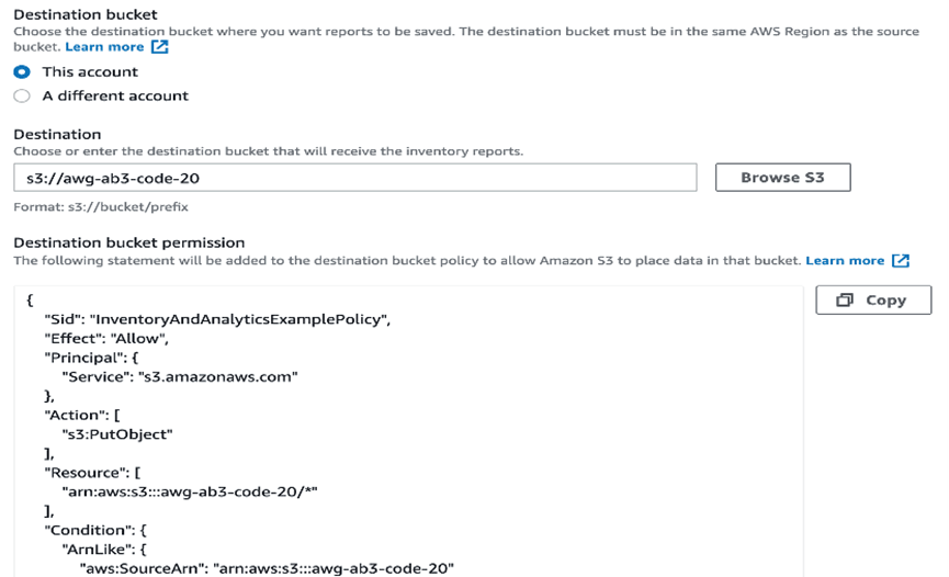 How to Setup Amazon S3 Inventory to Manage Bucket Data