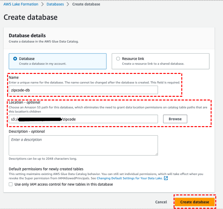 Amazon S3 Data Lake: Set Up with Lake Formation