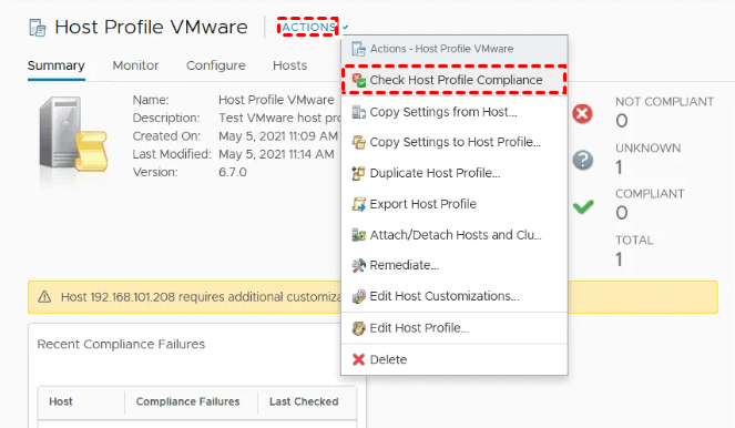 [Step-by-Step Guide] How to Create vSphere Host Profile in VMware