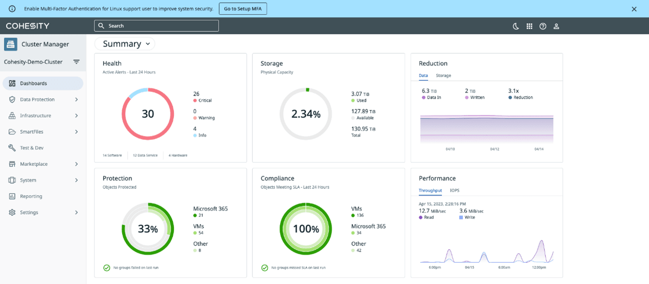 How to Use Cohesity Instant Mass Restore