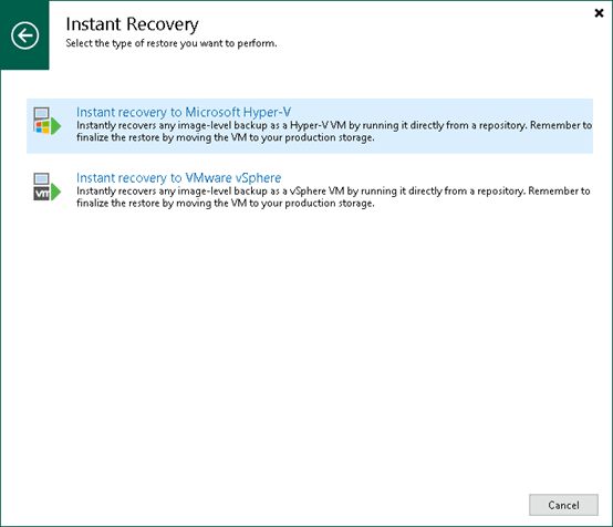 How to Perform Veeam Instant Recovery for Azure to Hyper-V