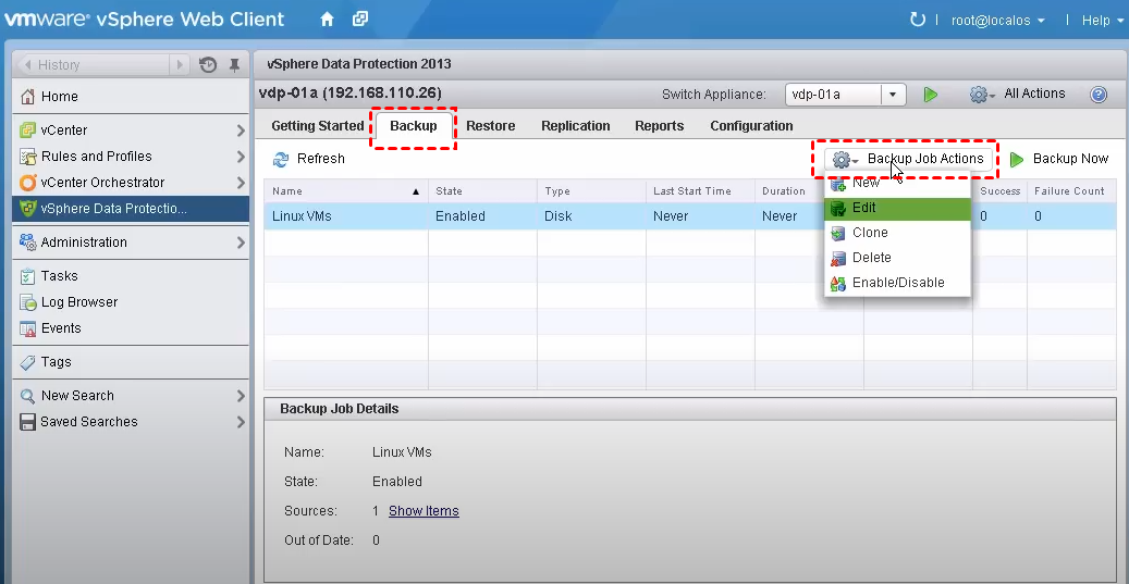 VMware Cloud Backup with AOMEI Cyber Backup and VDP