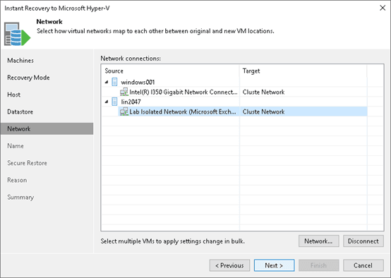 How to Perform Veeam Instant VM Recovery to Hyper-V