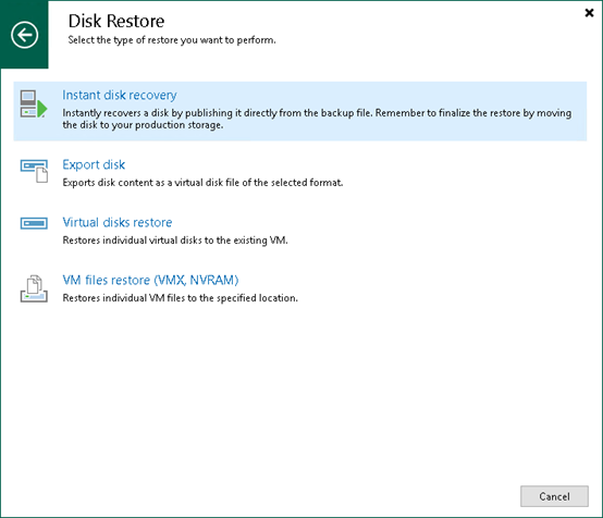 How to Perform Veeam Instant Disk Recovery for Critical Data ...