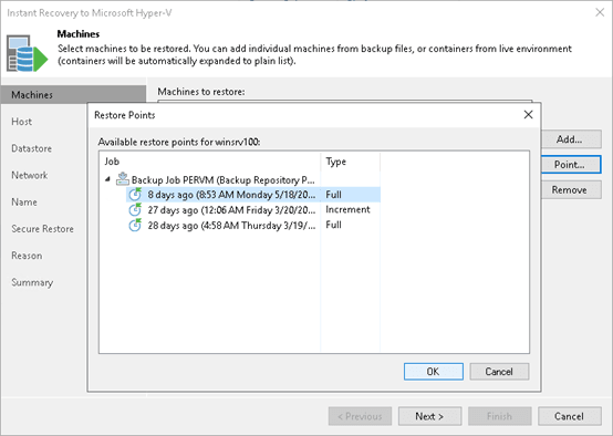 How to Perform Veeam Instant Recovery for Azure to Hyper-V