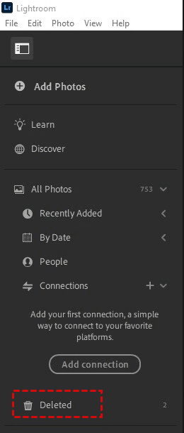How to Recover Deleted Photos from Lightroom Backup