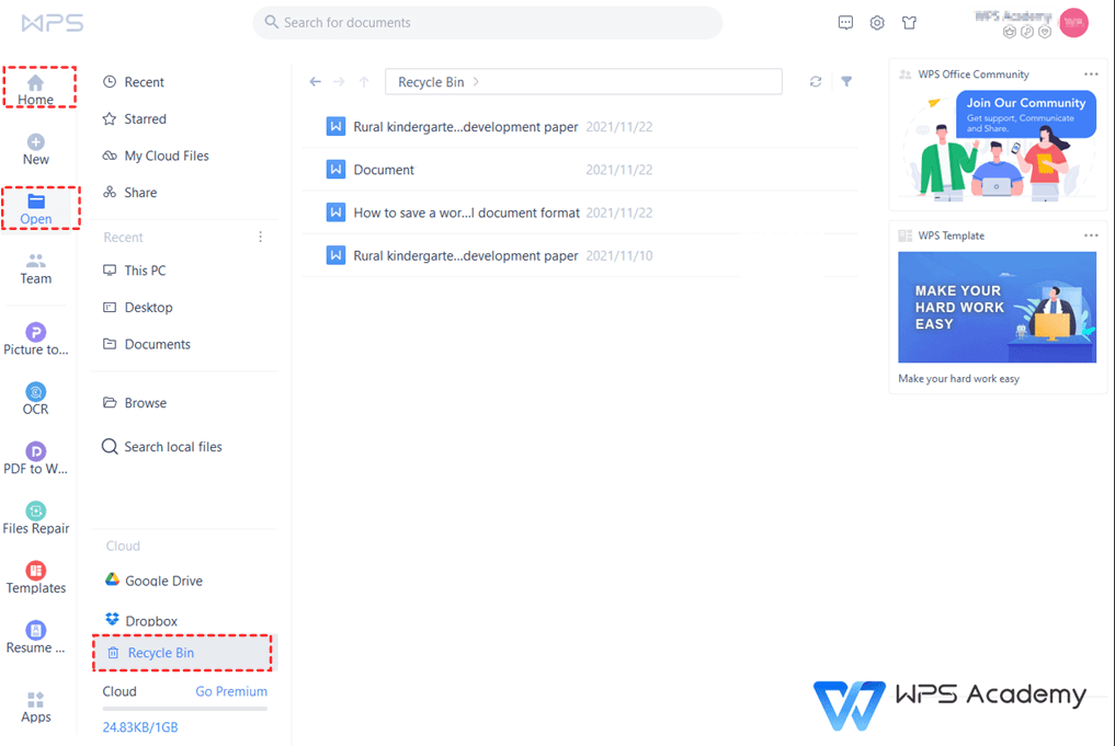 How to Recover WPS Office Files with Ease (FREE)