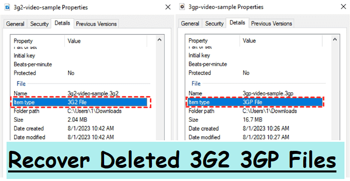 How to Recover Deleted 3G2/3GP Files