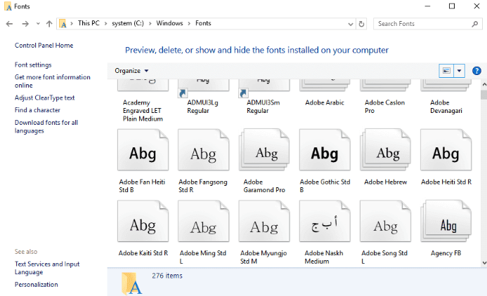 Comprehensive Guide: Recovering Missing Fonts After Windows 10 Creator ...