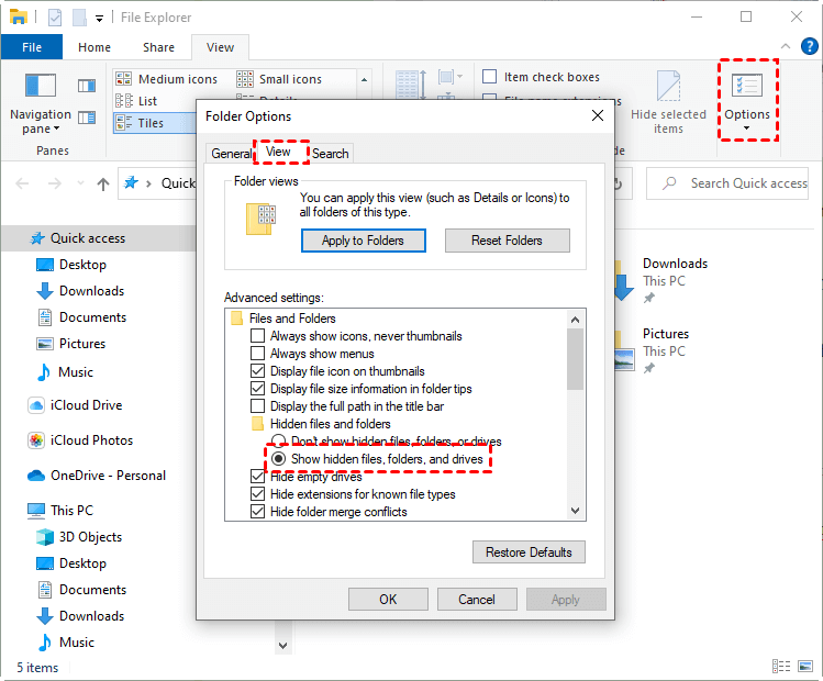 7 Ways Fix Files Not Showing In Folders In Windows 10 8 7 7 Ways Fix Files Not Showing In Folders In Windows 10 8 7