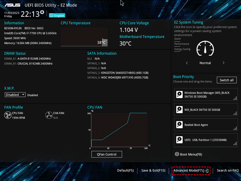 How to boot the system from bootable USB flash drive/CD-ROM?