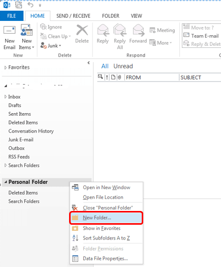 Top 2 Ways to Take an Outlook Personal Folders Backup