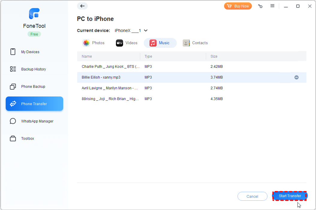Easily Transfer MP3 to iPhone from PC and Mac [2024]