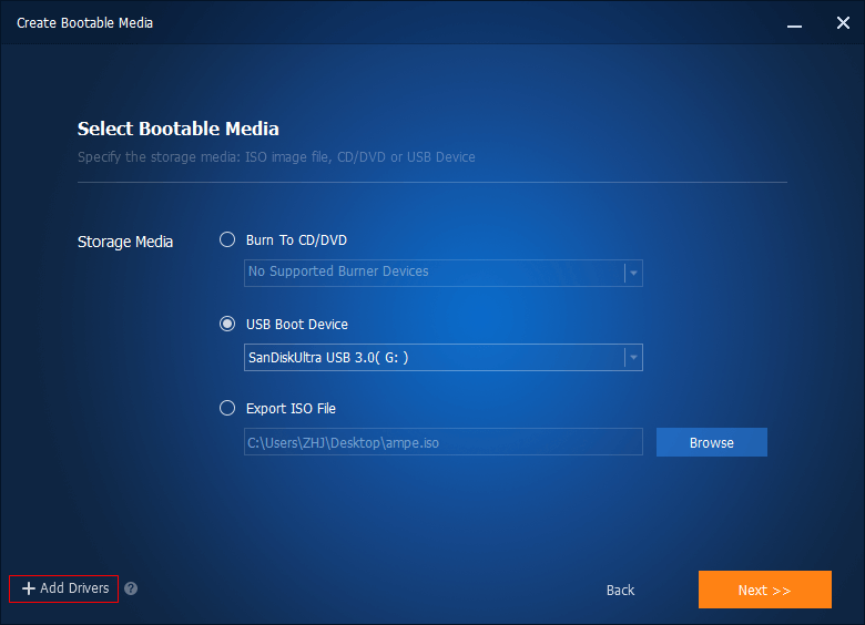 Backupper Winpe Cannot Recognize Nvme Drives