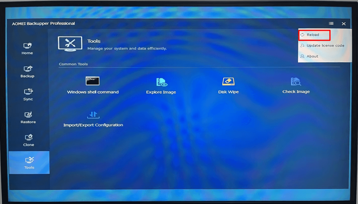 Backupper WinPE Cannot Recognize NVME drives
