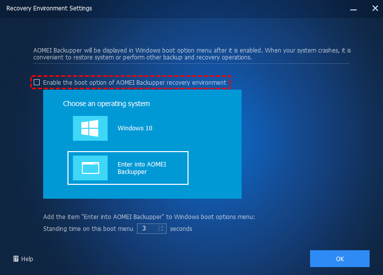 How to Remove Boot Menu Created by AOMEI?