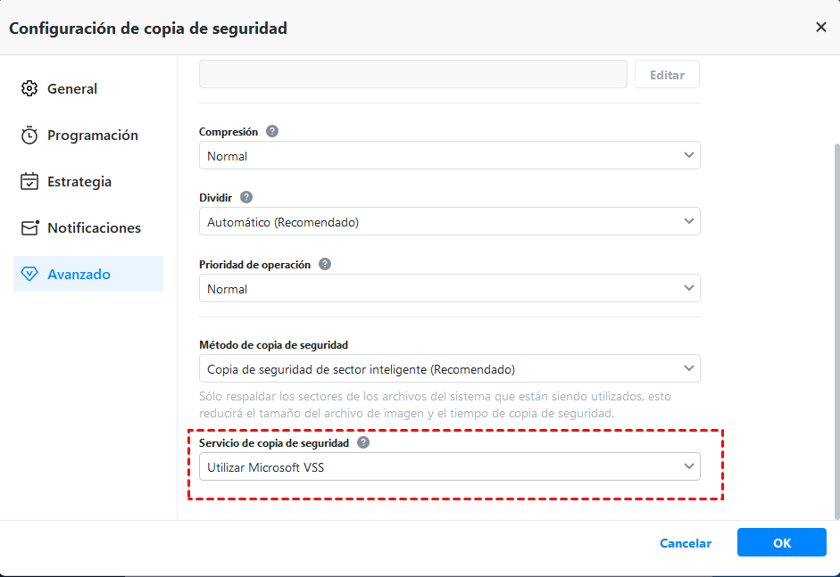 Cómo utilizar correctamente Volume Shadow Copy en Windows 10