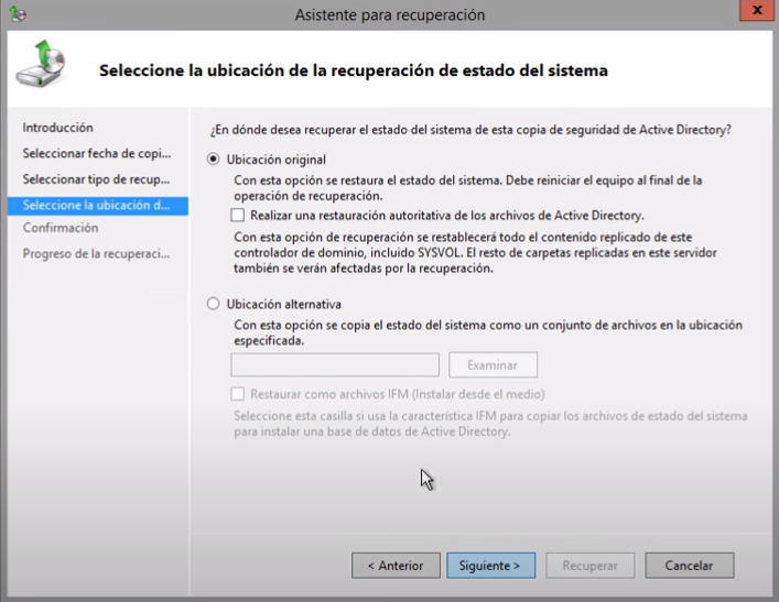 Restaurar Windows Server 2008 R2 a la Fecha Anterior | 3 Maneras
