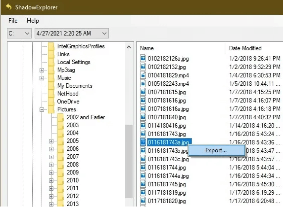 Cómo utilizar correctamente Volume Shadow Copy en Windows 10