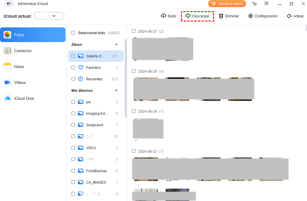 Cómo descargar mensajes de iCloud a iPhone o PC