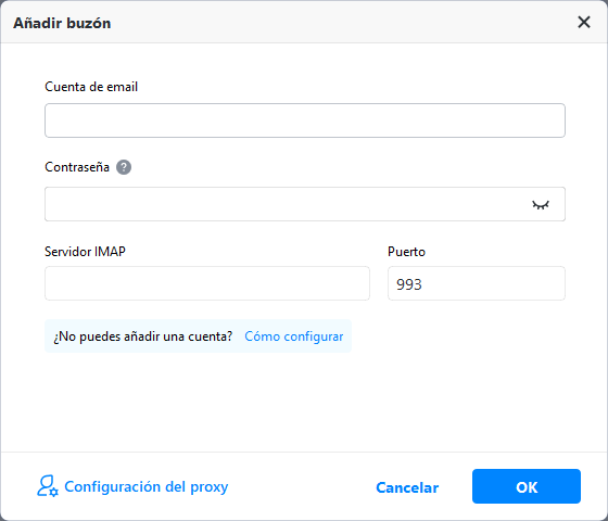 Cómo añadir el buzón de gmail para copia de seguridad de correo ...