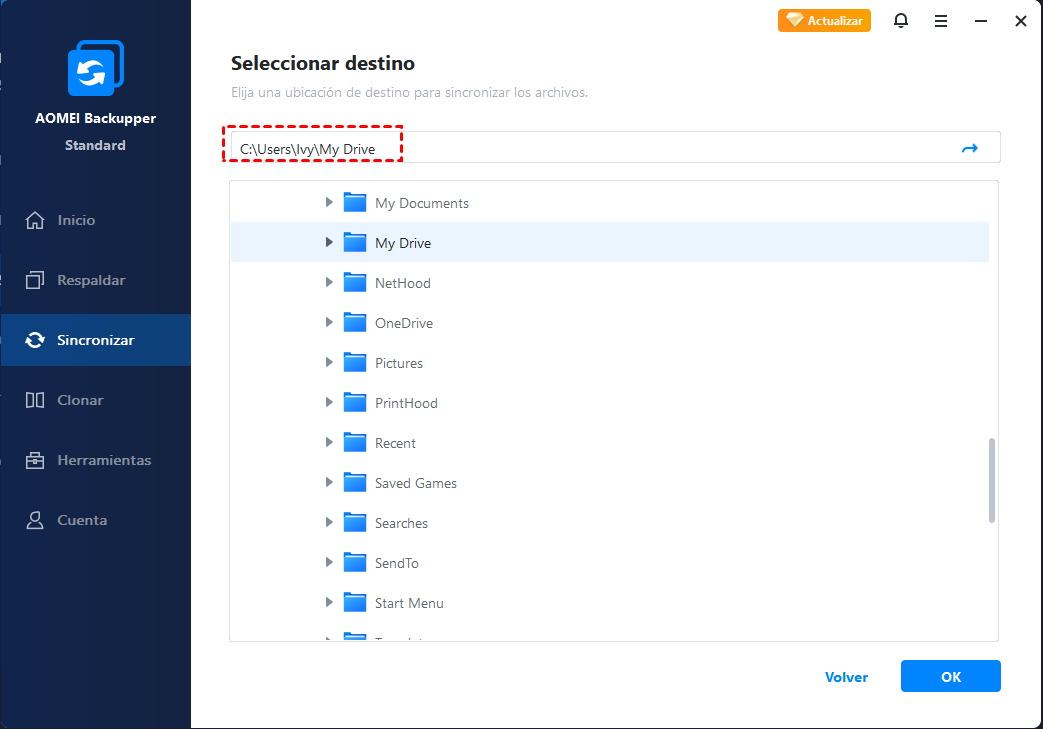 [2 Maneras] Cómo sincronizar Google Drive con el PC en Windows