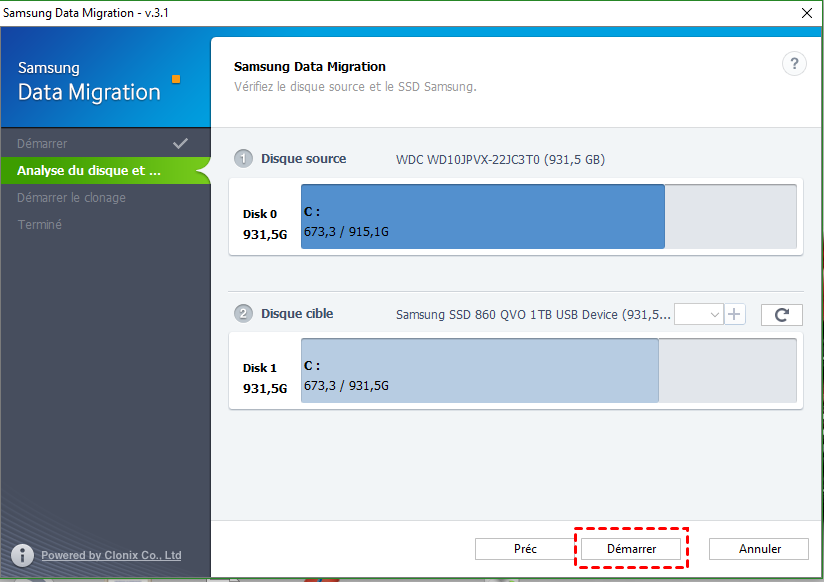 Meilleur logiciel de migration de données pour SSD [gratuit]
